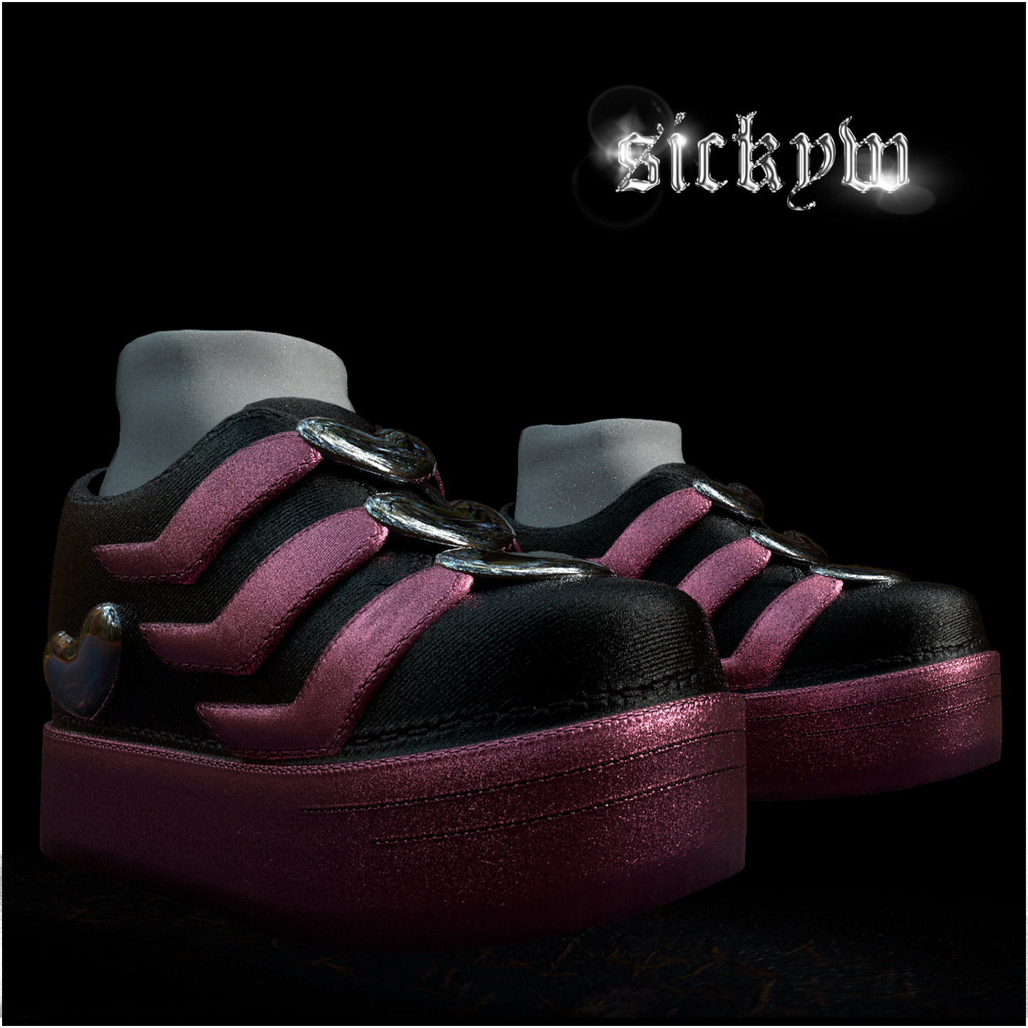 hearty shoes ( check images, 8 textures) VRCHAT assets - Payhip