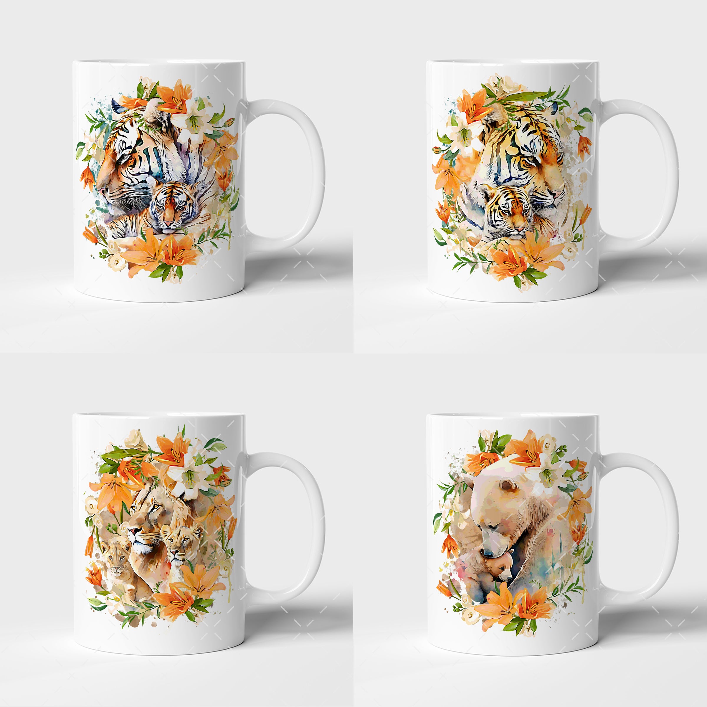 Father's Day Animal Portrait Set - Payhip