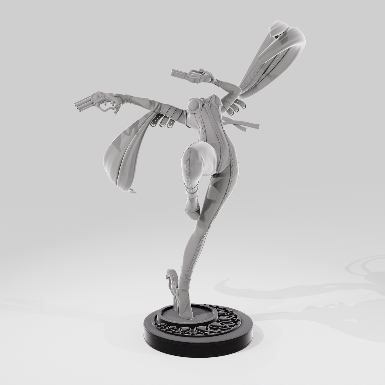 Bayonetta, STL 3D model design printable file - Payhip