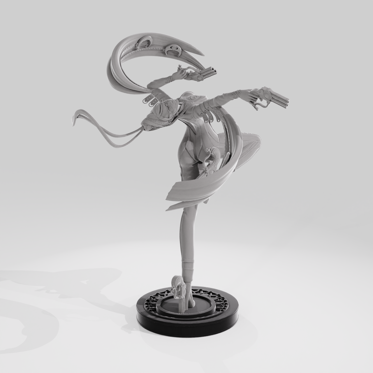 Bayonetta, STL 3D model design printable file - Payhip
