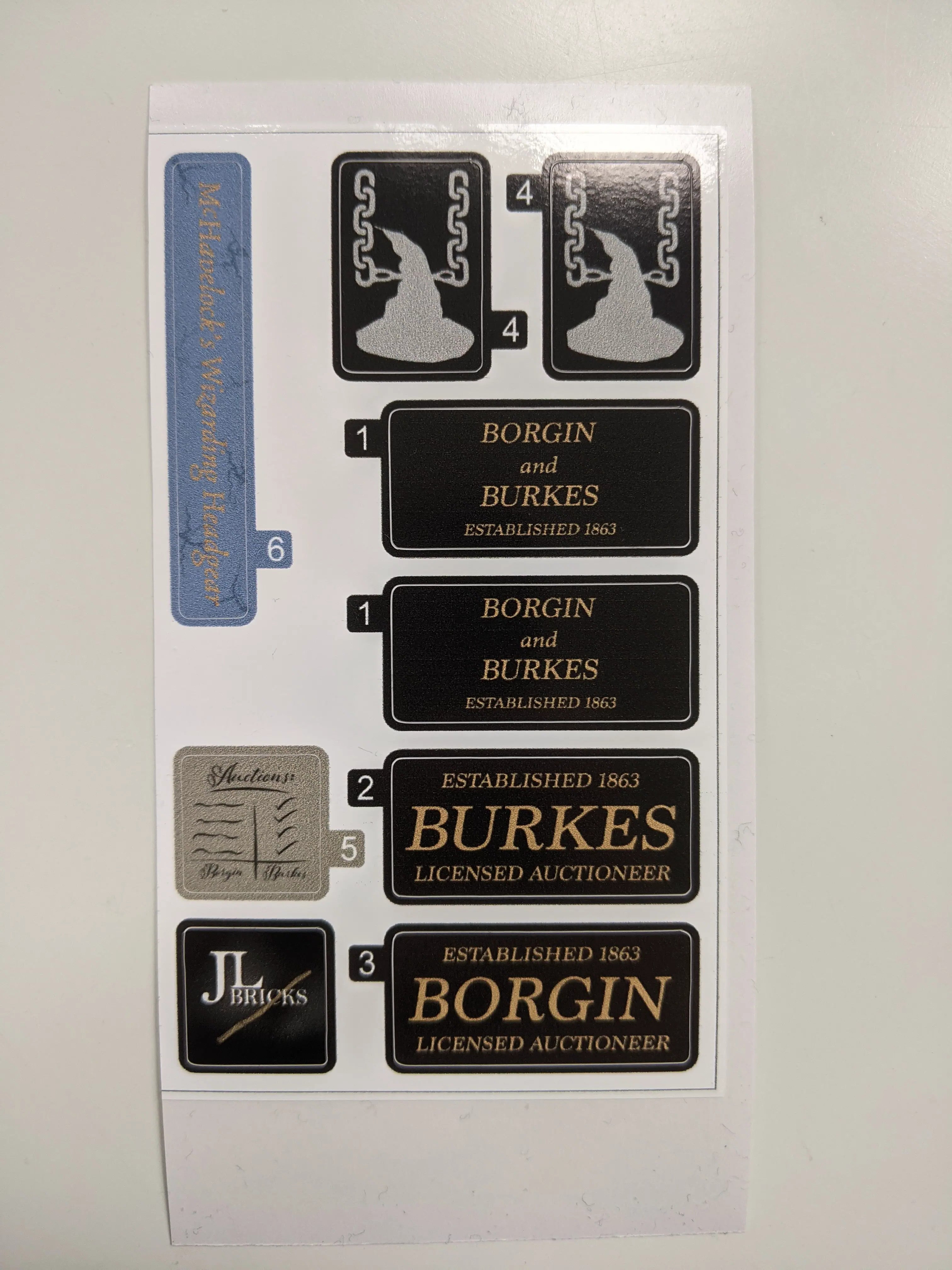 Stickers Hog’s Head & Scrivenshaft’s Quill Shop - Payhip