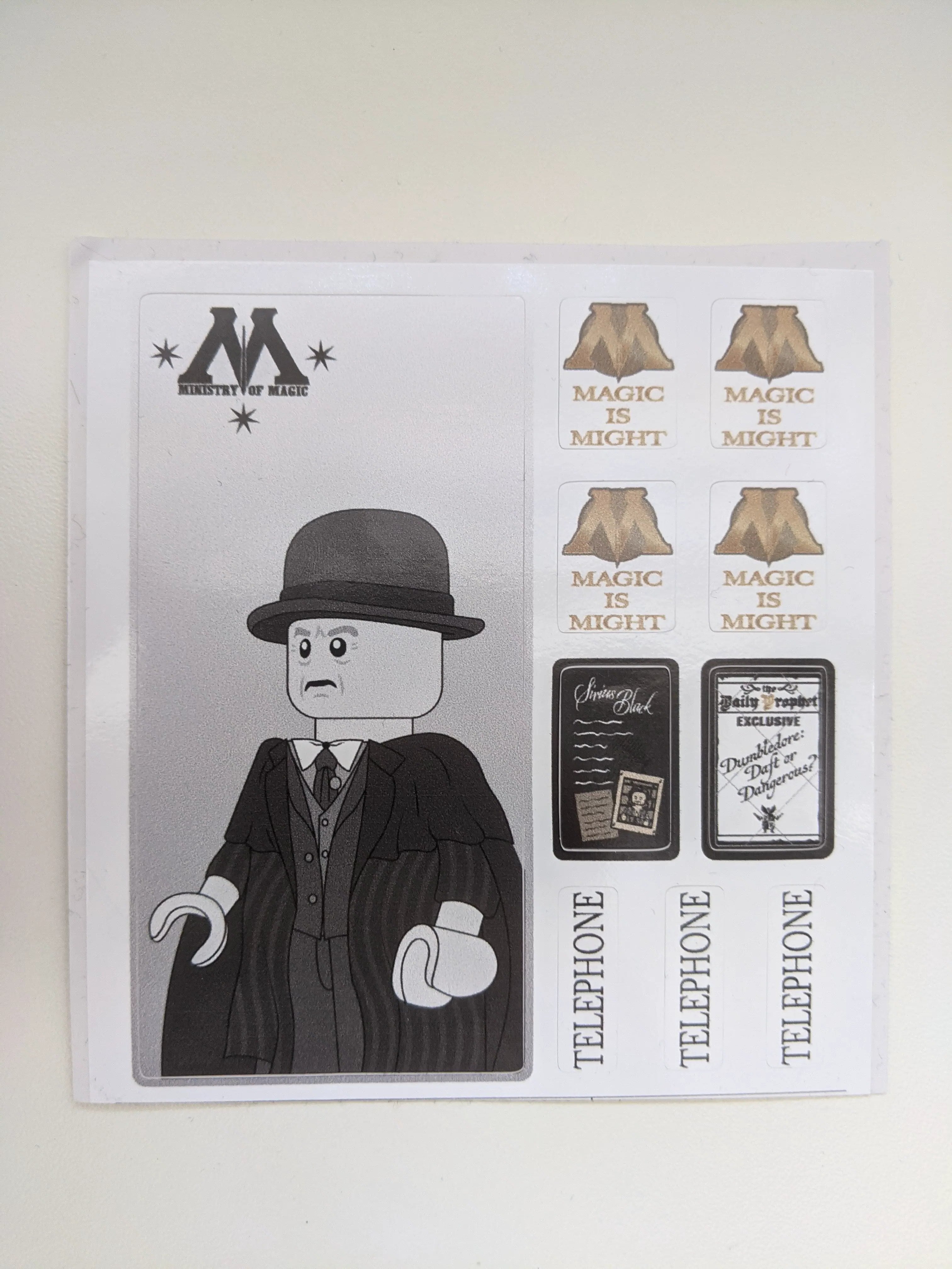 Stickers Ministry of Magic - Payhip