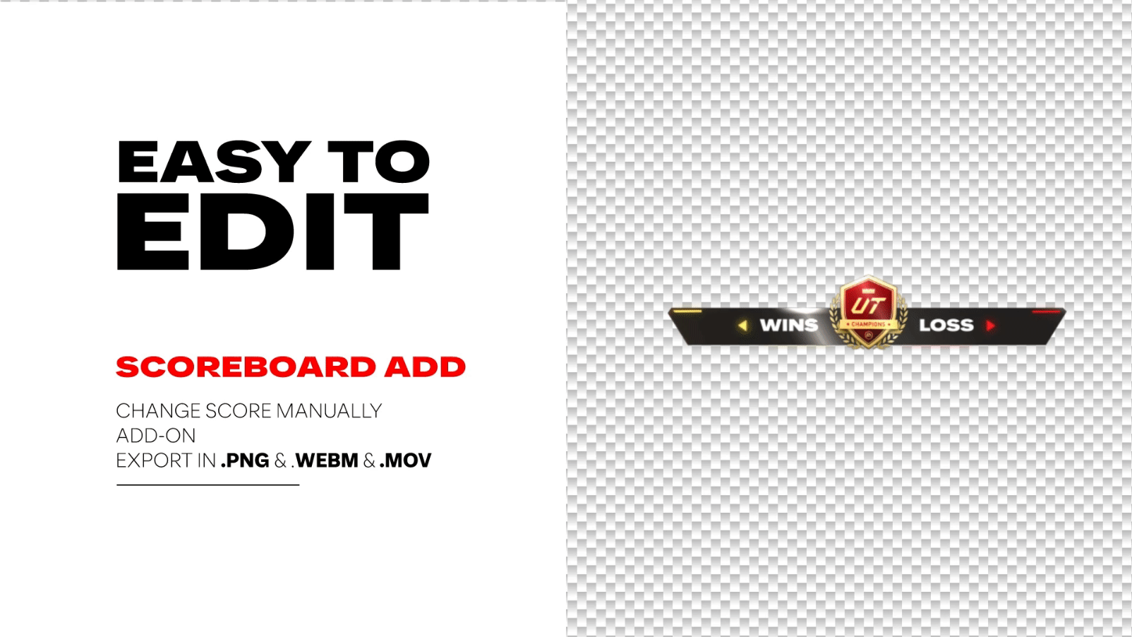 SCOREBOARD FUTCHAMPS ANIMATED