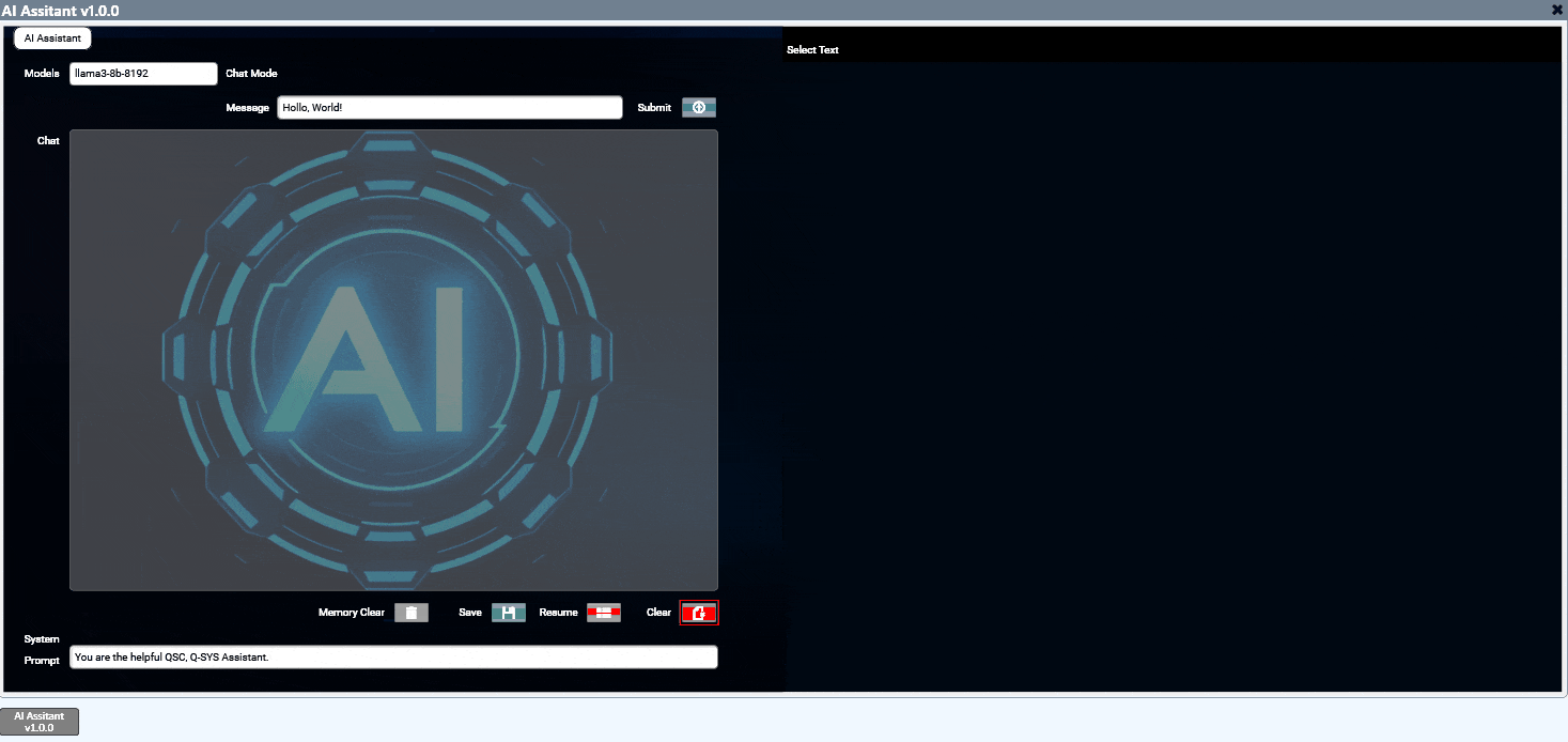 QSYS Plugin.. If downloading without support, at least give me "Like" on the Developer's site ...