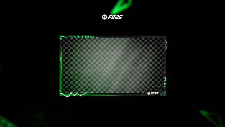 EAFC25 WEBCAM OVERLAY ANIMATED