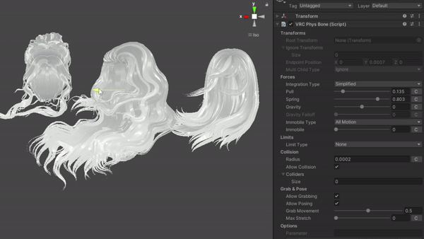 "AAE" Hair pack for VRchat