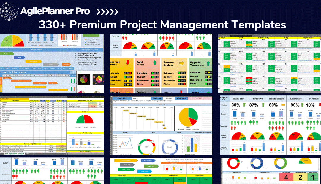 Premium Project Management Professional Templates 75 % Off - Payhip