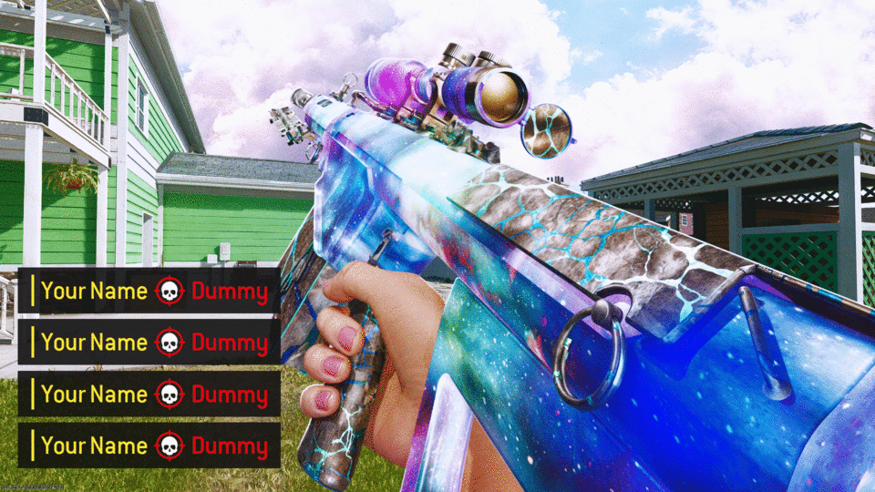 Black Ops 6 Sniper Thumbnail Template