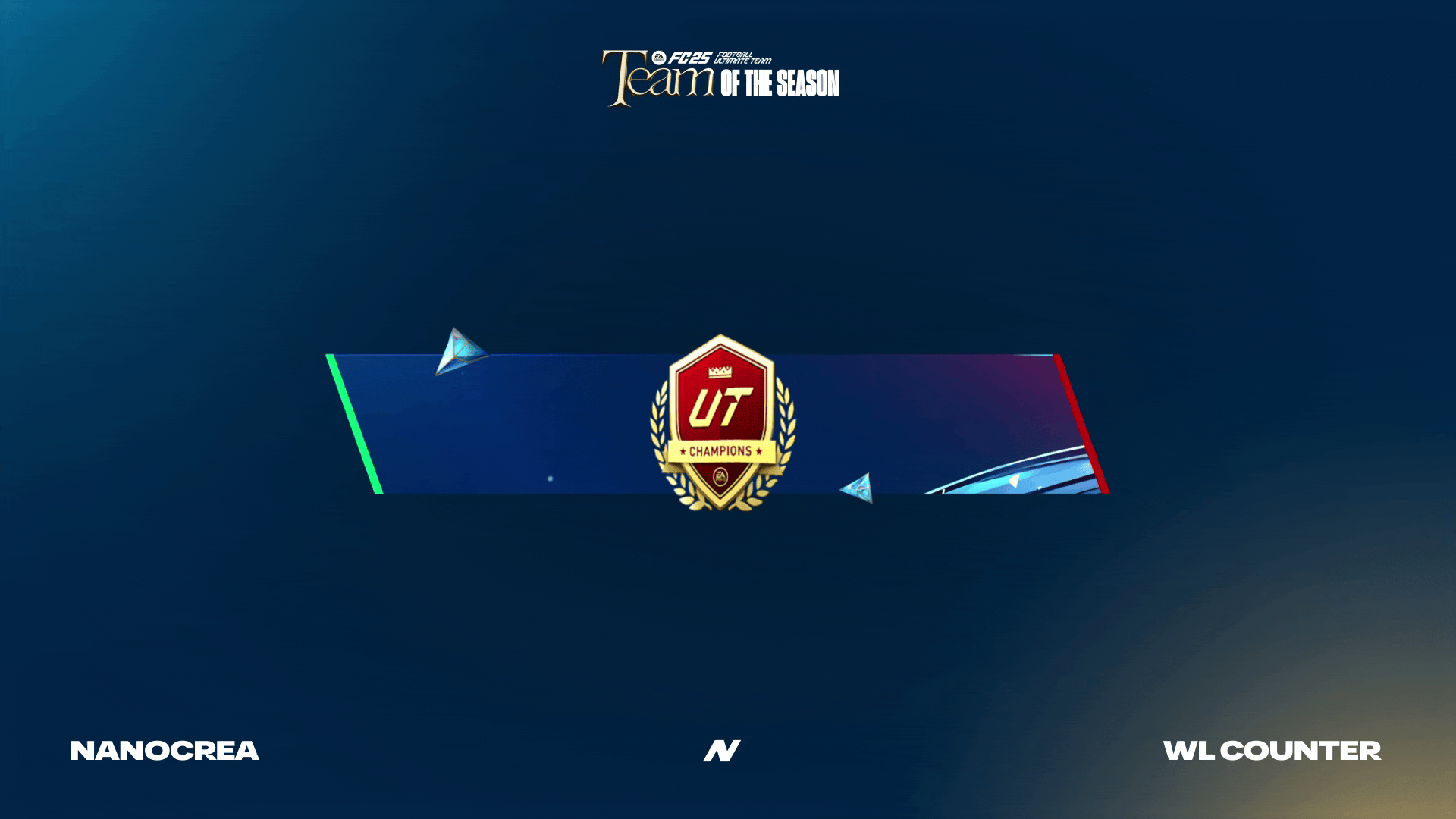 [FREE LIMITED] FC25 SCOREBOARD - WL TOTS EDITION (.MOV & .WEBM)