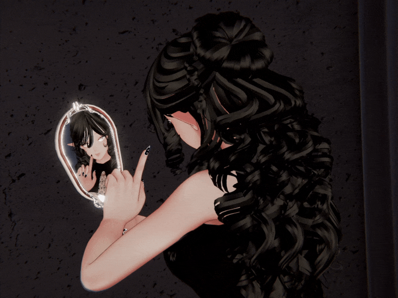 🪞Pretty Mirror 🪞 Working VRC Prop 🪞 Mirror Prop