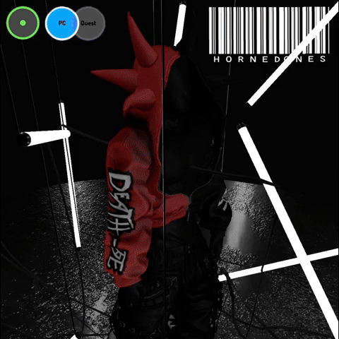 Horned Ones Male and Female (Scratch Avatar/PC/Green) 2025 VRChat Avatar