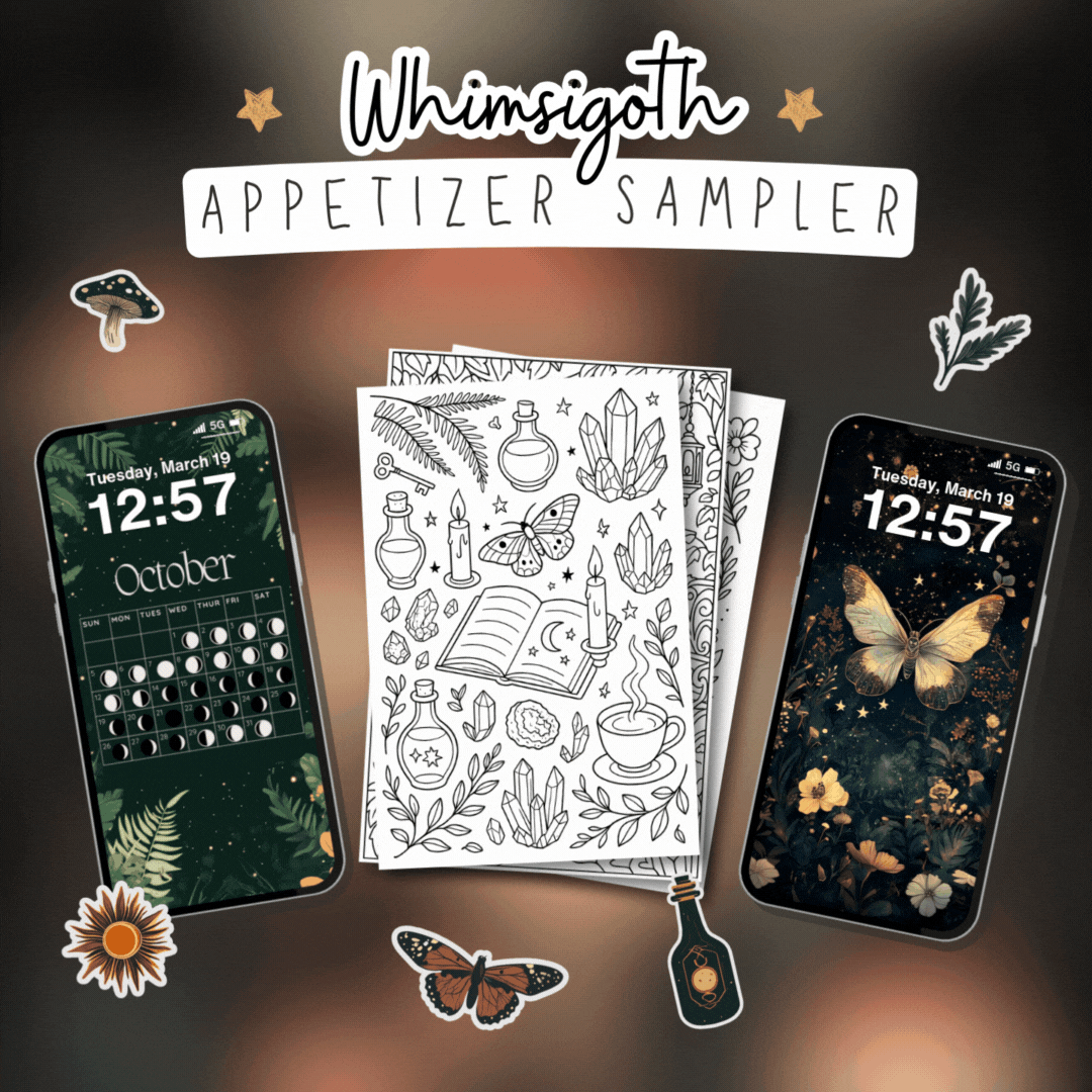 Whimsigoth Appetizer Sampler