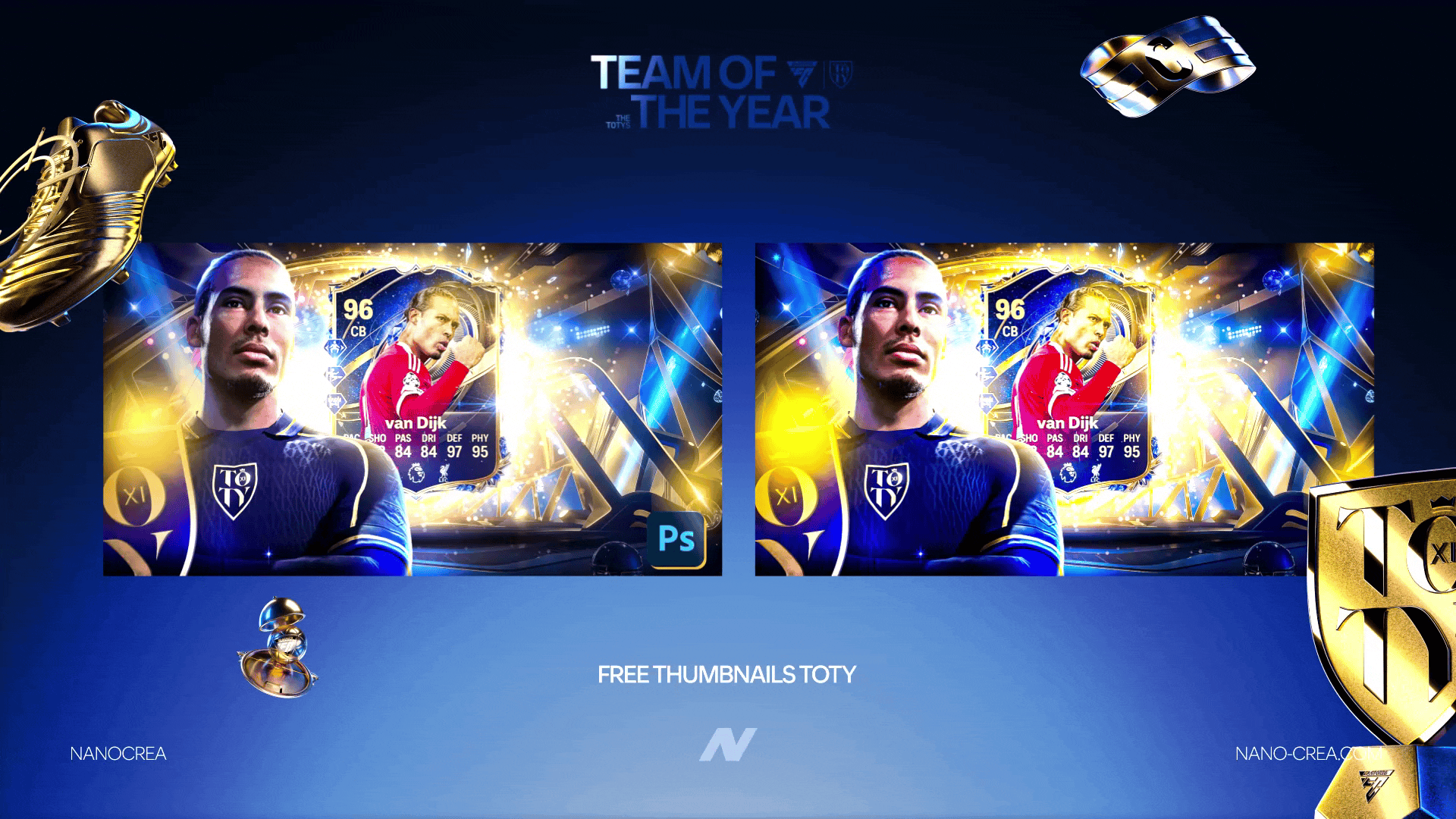 NanoCrea – FC26 Stream Packs & Overlays - FC 26