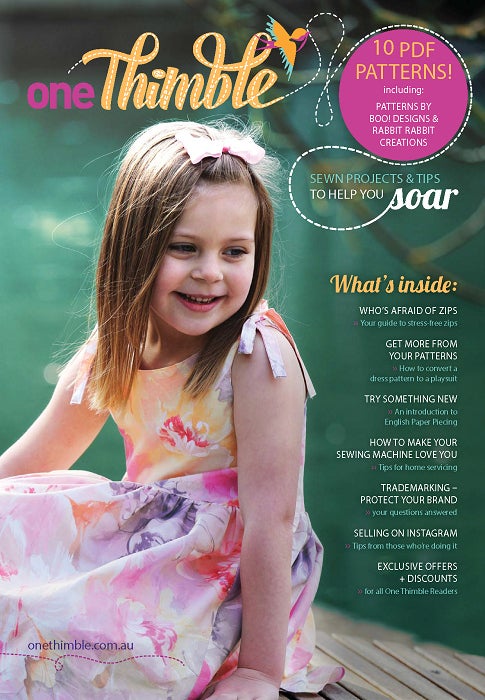 One Thimble Digital Sewing Magazine Issue 4 - Payhip