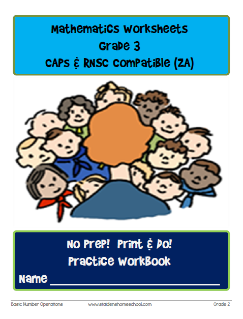 No Prep Print Do Grade 3 Math Practice Workbook CAPs Compatible no-prep-print-do-grade-3-math-practice-workbook-caps-compatible