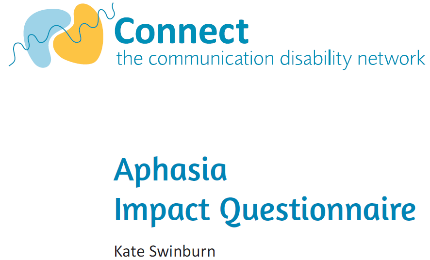 Connect: Aphasia Impact Questionnaire-21 - Payhip