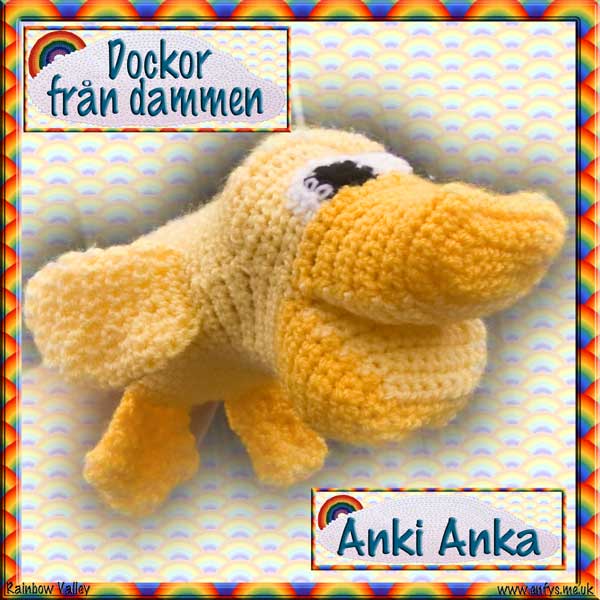 Dockor från dammen: Anki Anka Virkmönster - Payhip